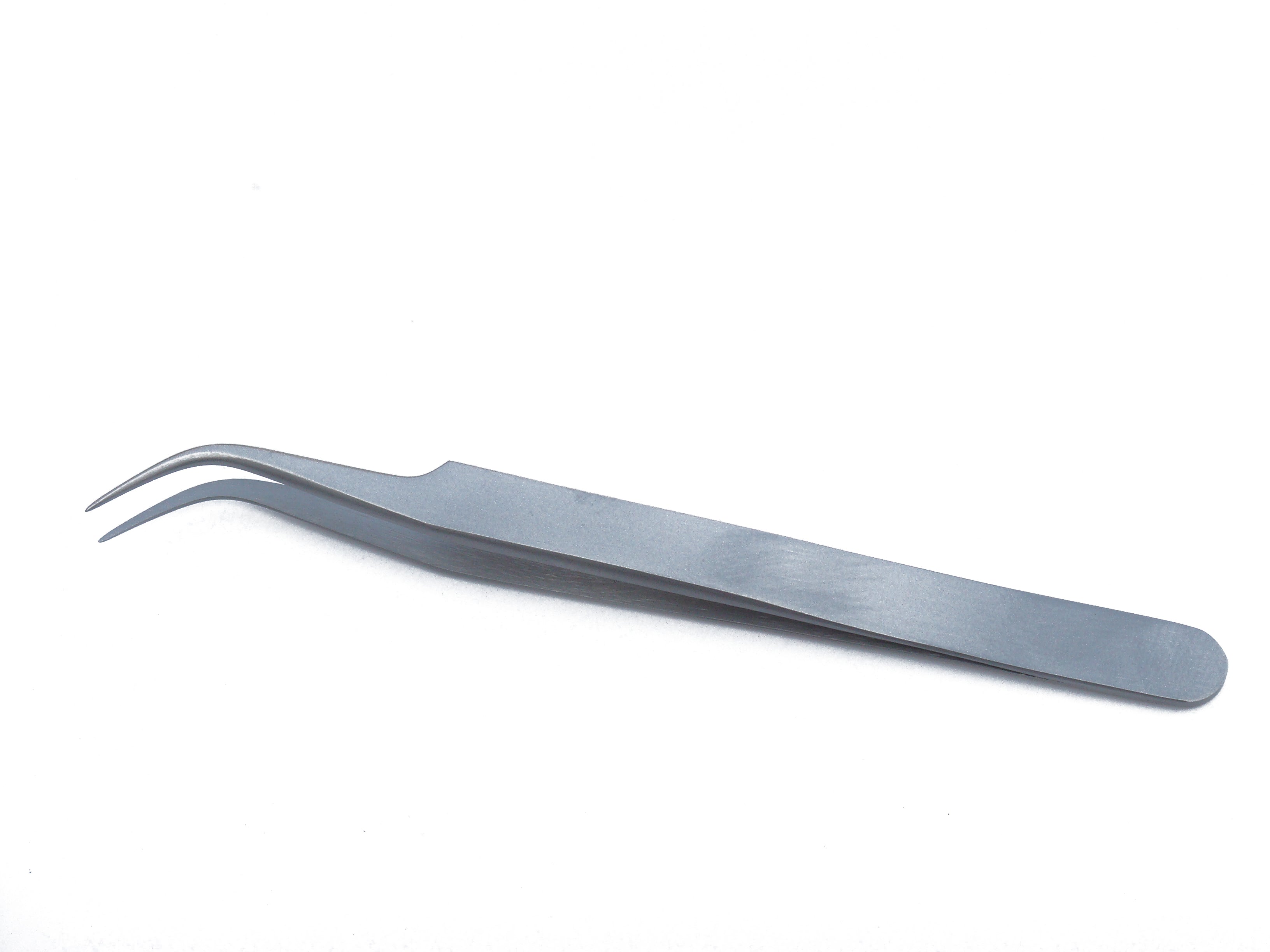 Model 7 Titanium Curved (Fine Tip) Tweezer – Tweezerstore.com